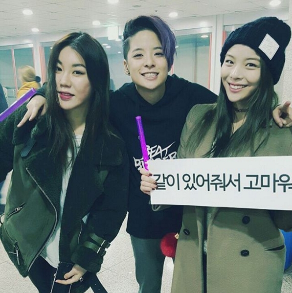 韓網都在討論她！將頭髮染成應援色的偶像是...？